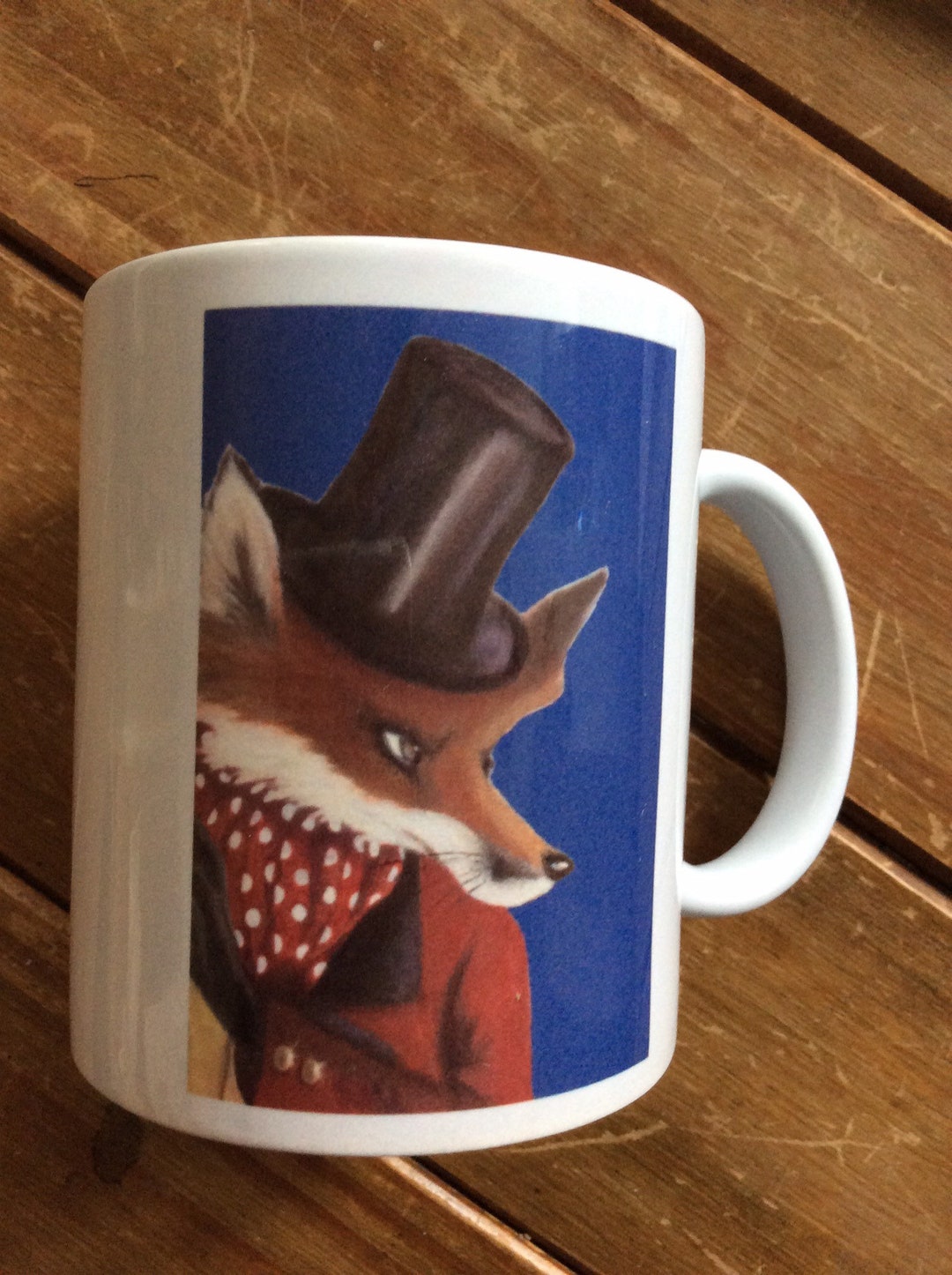 Mr Fox Mug, Tea Coffee Mug, Quirky Mugs, Countryside, Fox Gifts, Fox ...