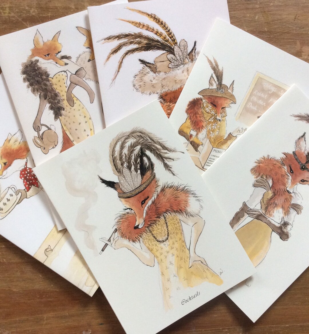 Fox Cards, Fox Prints, Foxy Lady Blank Cards, Fox Gifts, Foxes ...