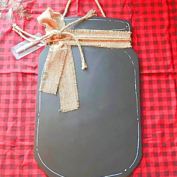 Mason Jar Chalkboard - Etsy