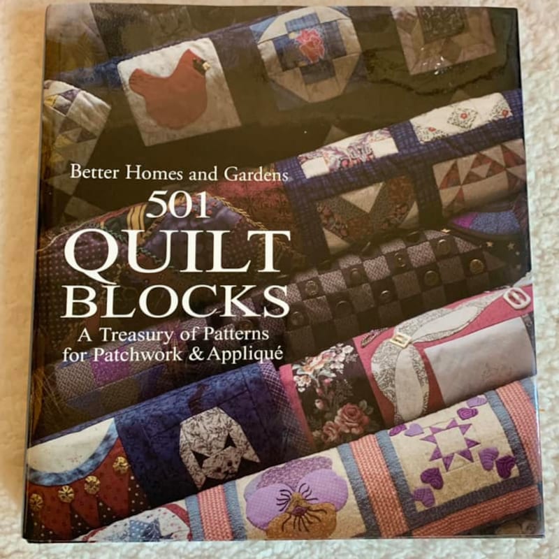 Book Quilt Block - Etsy