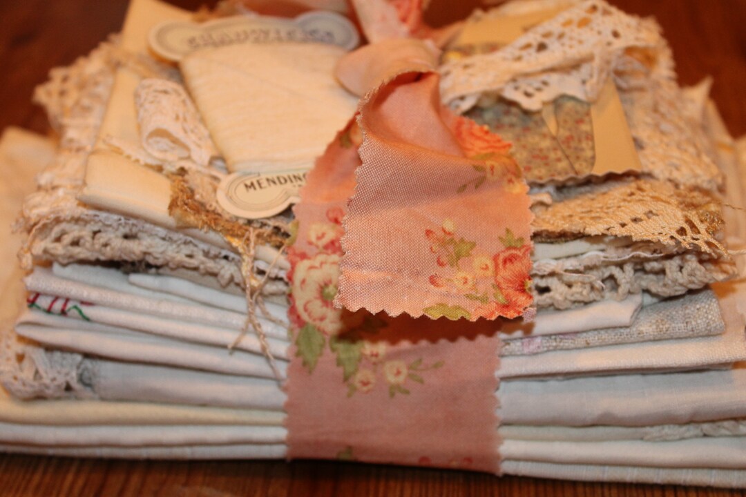 Large Vintage Craft Bundle A 'neutral' Inspirational Pack for Crafting ...