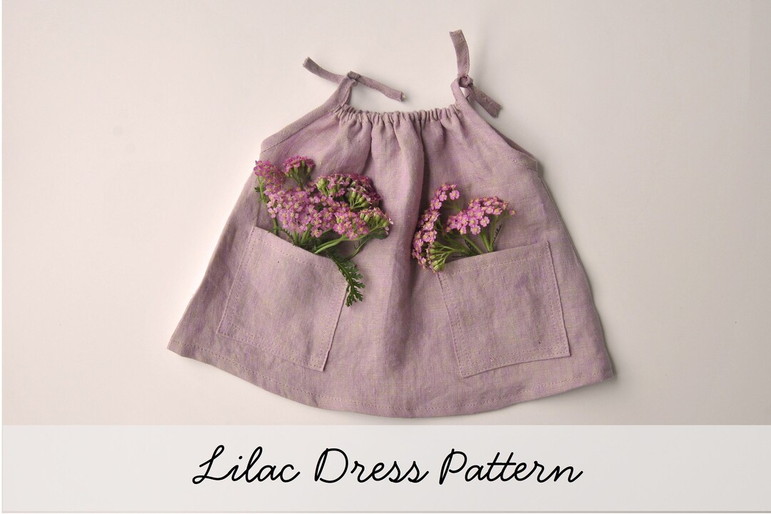 Lilac Dress and Handkerchief Pattern for the Wild Marigold Waldorf Baby ...