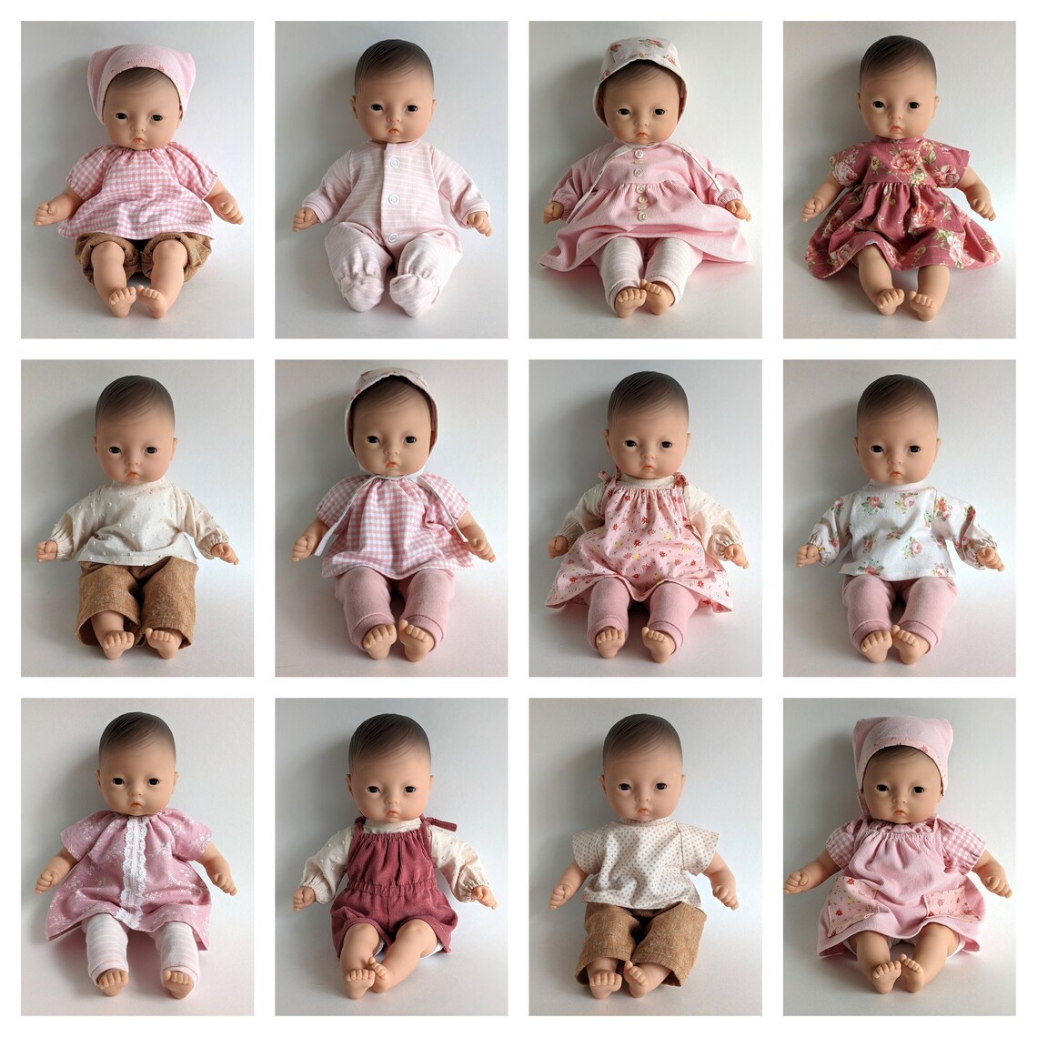 12 Inch Doll Clothes Patterns Set of 12 PDF Doll Clothing - Etsy