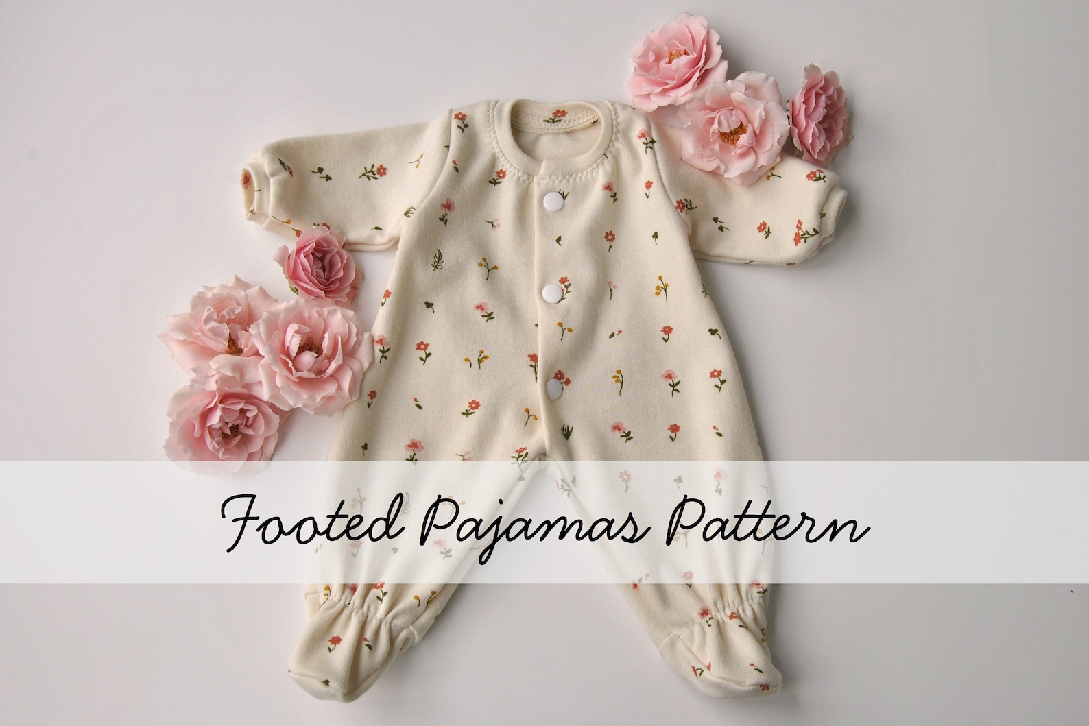 Doll Footed Pajamas Pattern for the Wild Marigold Waldorf Baby Doll ...