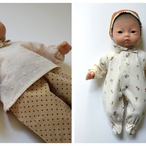 12 Inch Doll Clothes Patterns, Set of 12 PDF Doll Clothing Patterns for ...