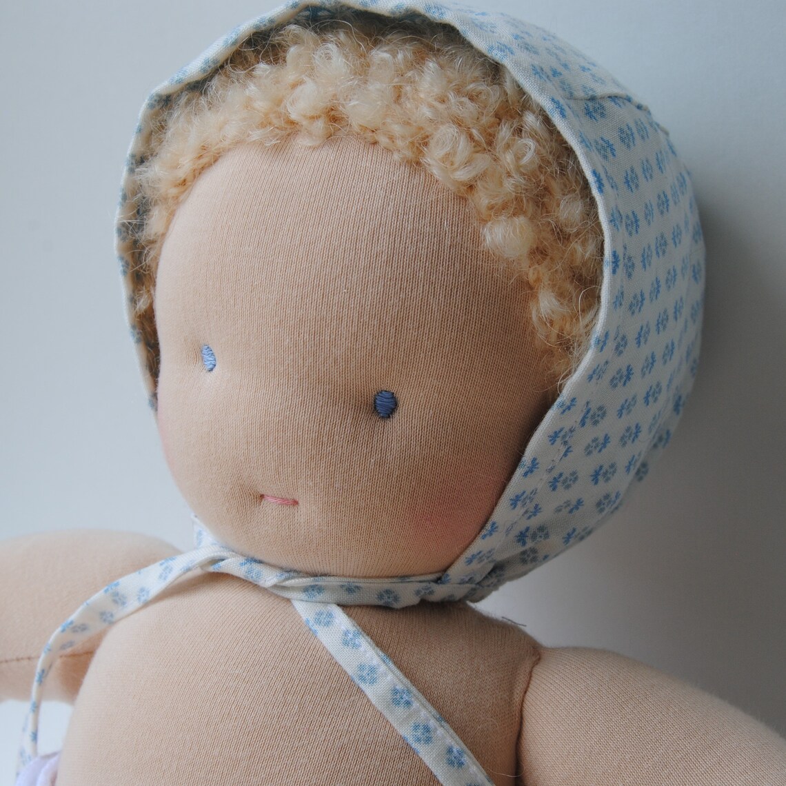 Doll Bonnet Pattern for the Wild Marigold Waldorf Baby Doll - Etsy