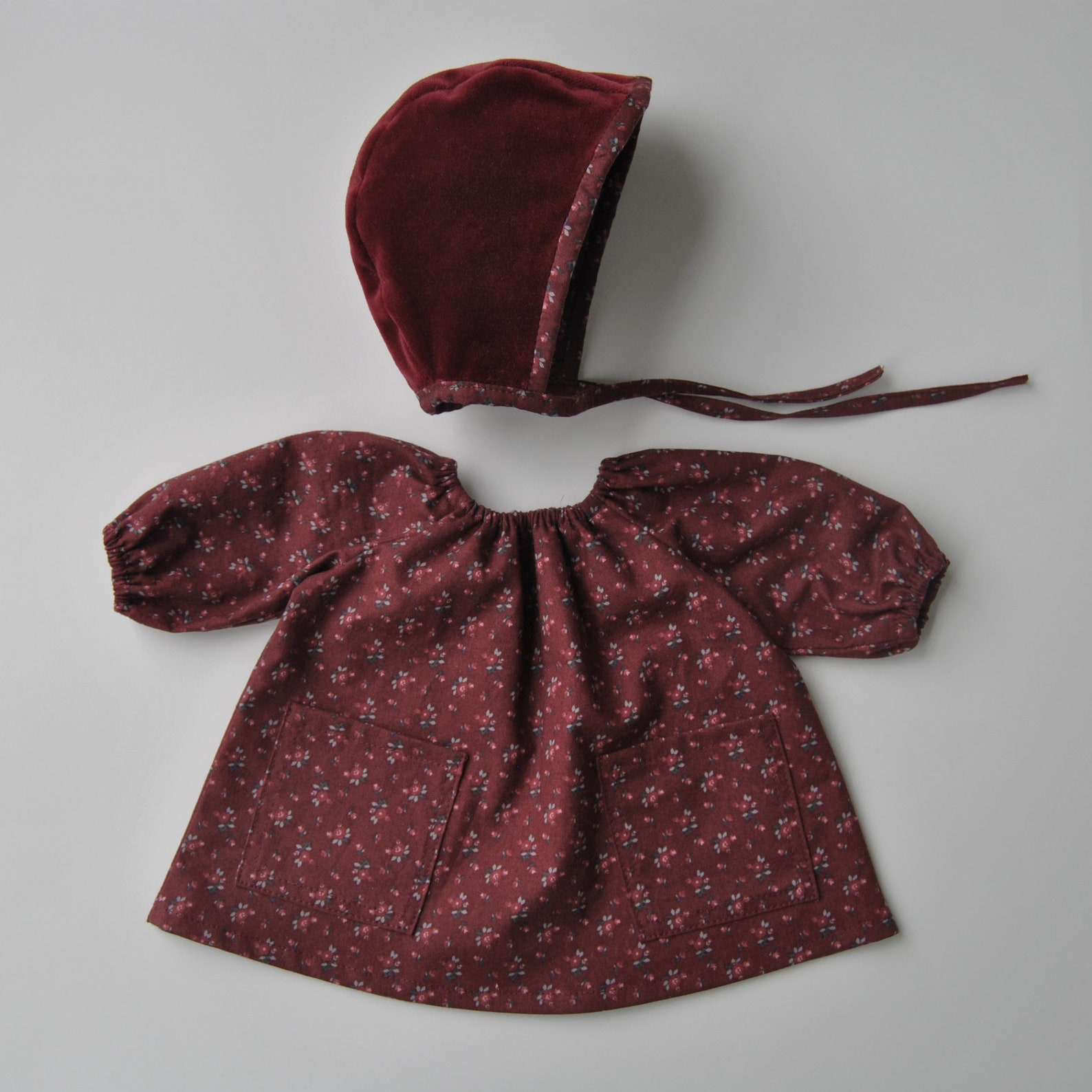 Doll Bonnet Pattern for the Wild Marigold Waldorf Baby Doll - Etsy