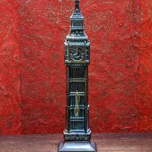 5.5" Miniature Dollhouse Big Ben Westminster Metal Clock Souvenir - Etsy