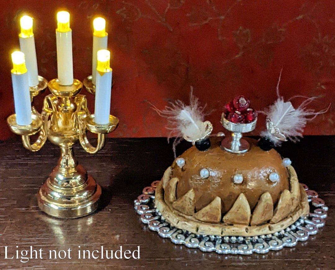Dollhouse Miniature Artisan Victorian Fare Turkey Galantine 1:12 or ...