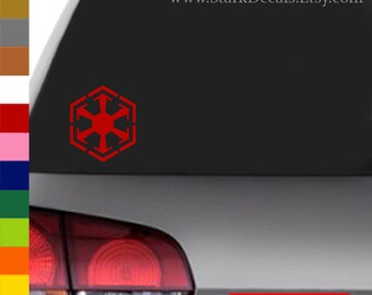 Sith decal | Etsy