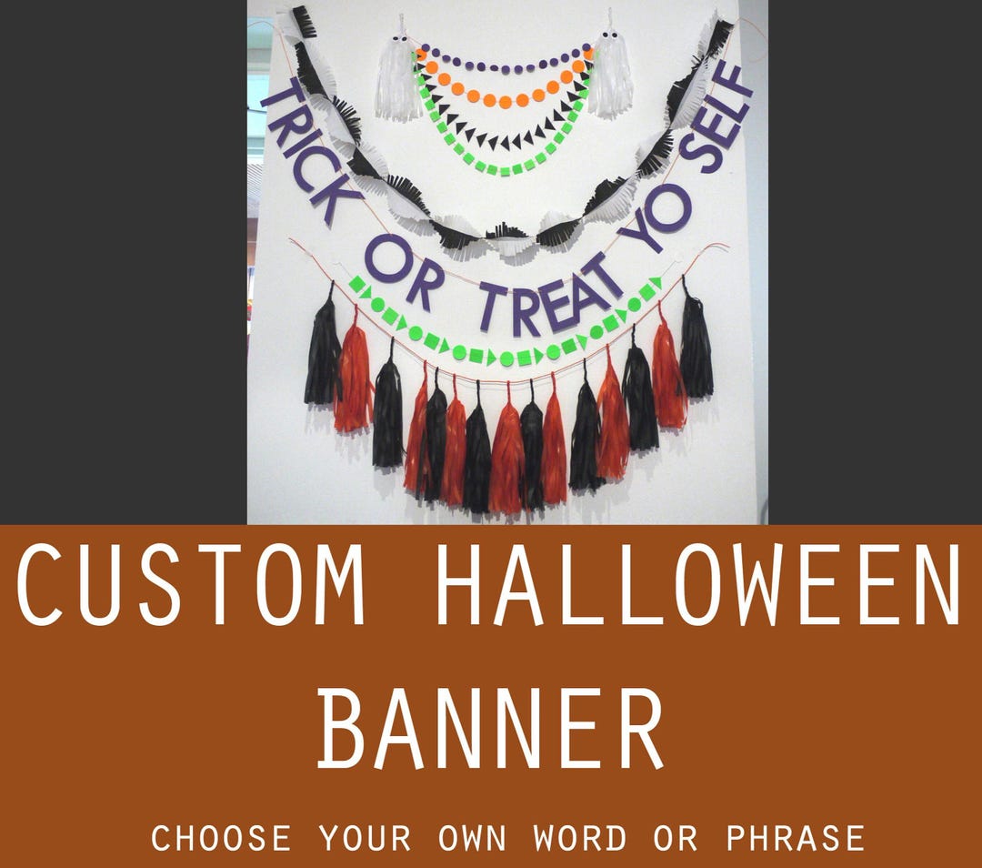 CUSTOM Letter Banner Personalised Letter Banner. Custom Word, Phrase or ...