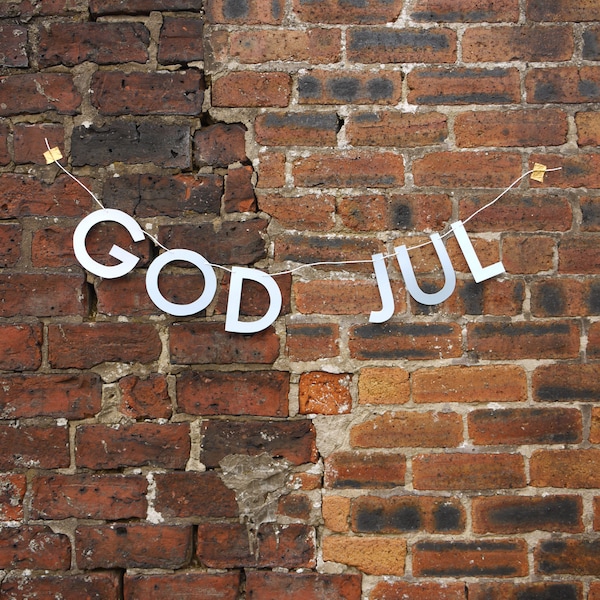 God Jul Sign - Etsy