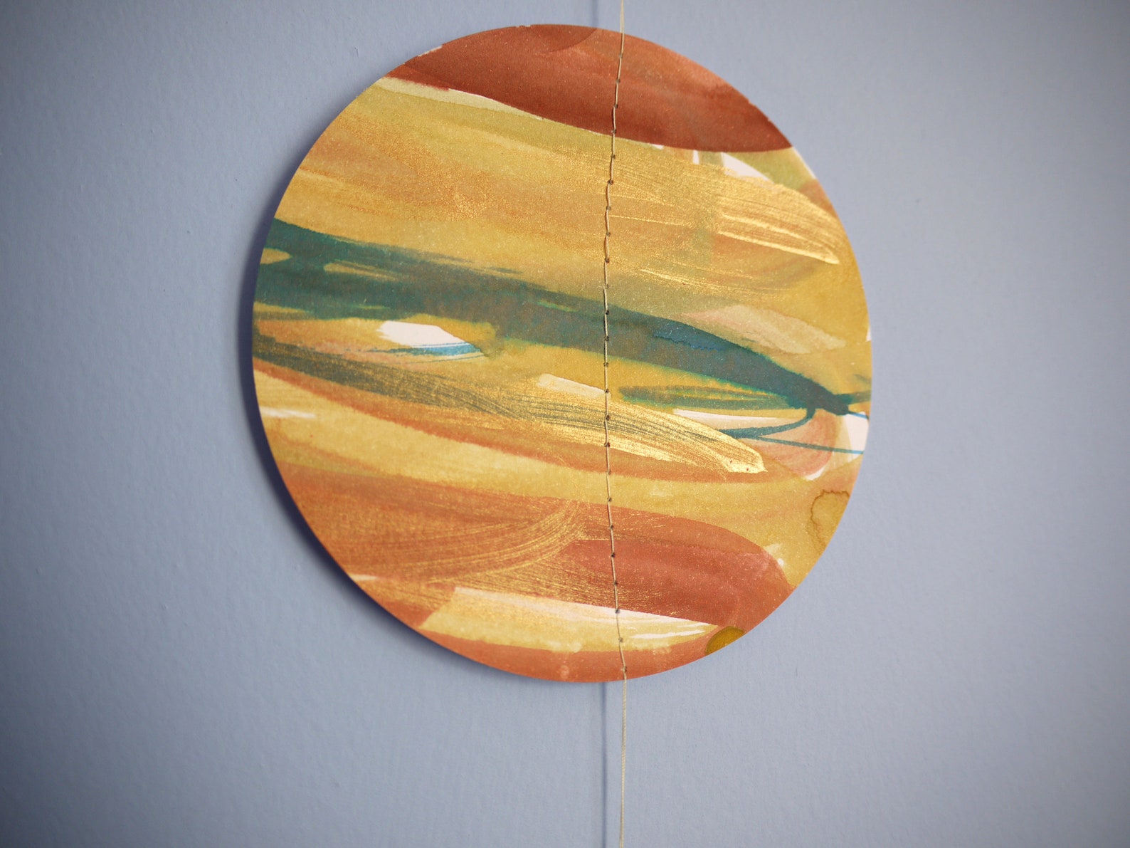 SOLAR SYSTEM Wall Hanging Hand-painted Original Celestial | Etsy UK