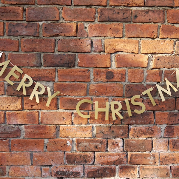 Felt Christmas Banner - Etsy