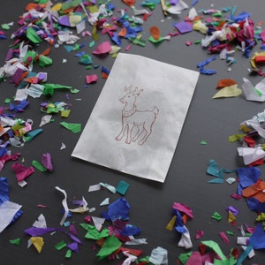 REINDEER DUST Magical Christmas Confetti, Table Decoration, Stocking ...