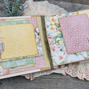 Mini Album Tutorial Scrapbook Photo Album Tutorial Baby Mini Album New ...