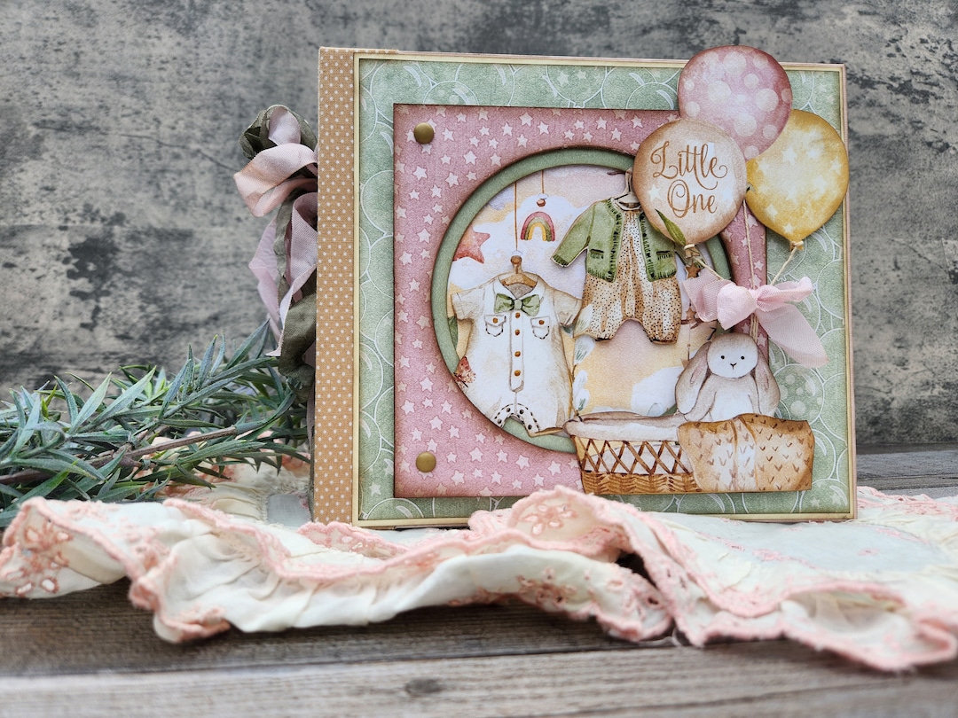 Album Tutorial Little One - Baby Album Tutorial - Graphic 45- PDF ...