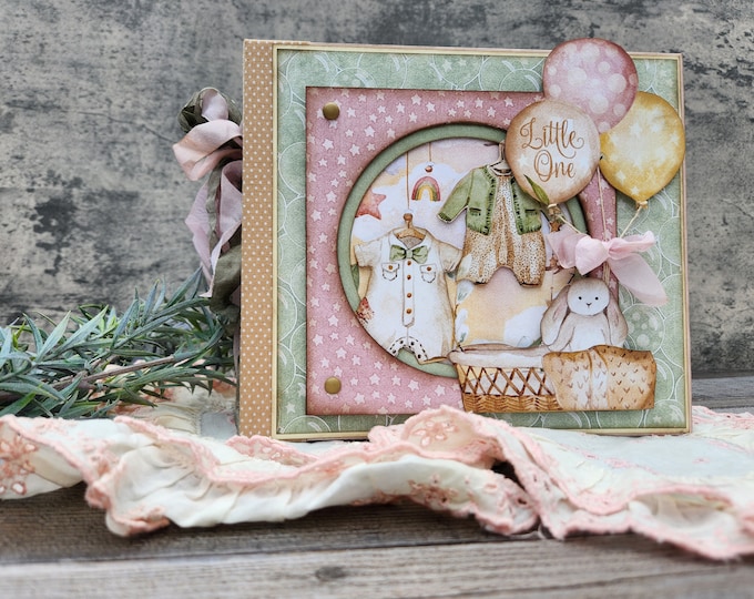 Album Tutorial Little One - Baby Album Tutorial - Graphic 45- PDF ...