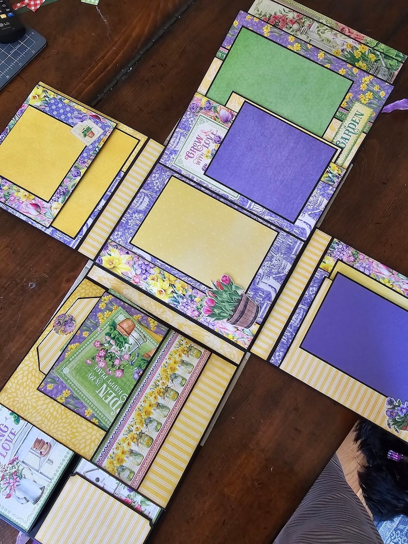 Album Tutorial Grow With Love PDF Folio Album Tutorial Spring Folio ...