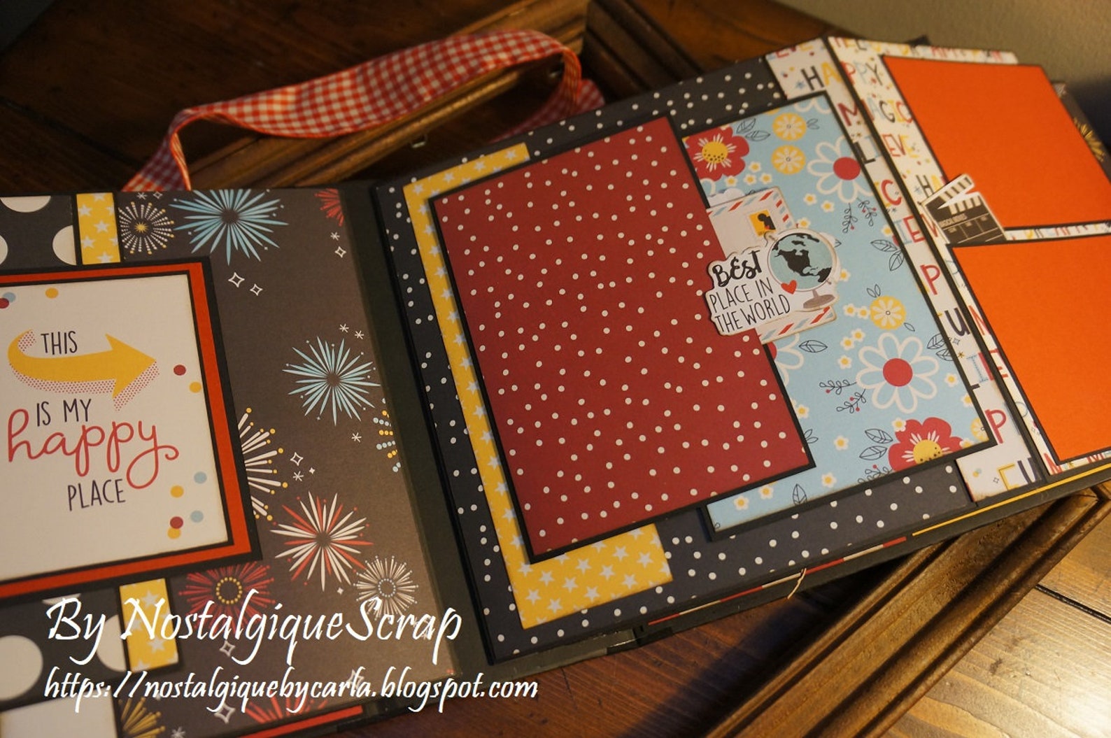 Magic Memories Album Tutorial, 8 1/2" X 8 1/2". Say Cheese Collection ...