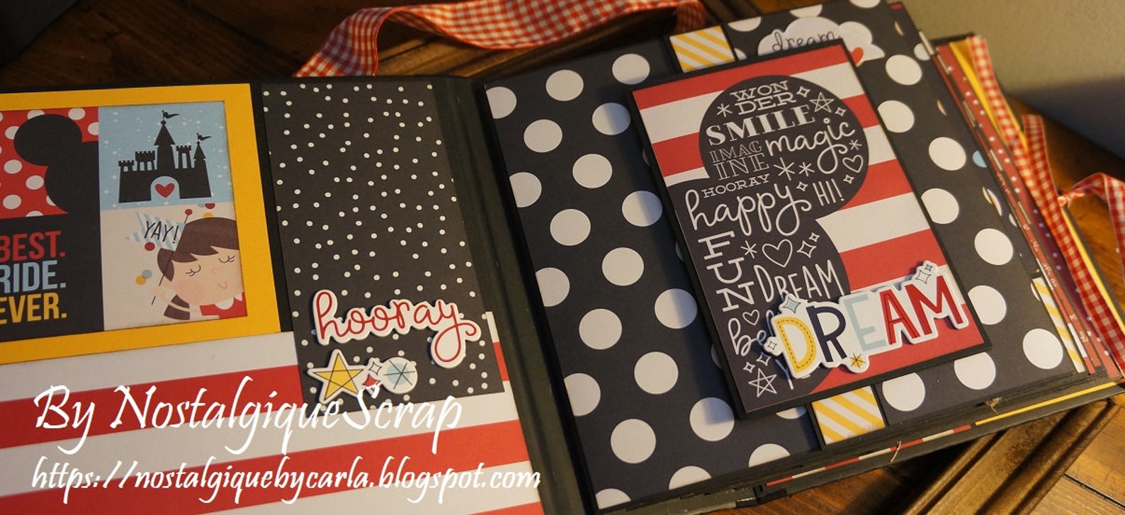 Magic Memories Album Tutorial, 8 1/2" X 8 1/2". Say Cheese Collection ...