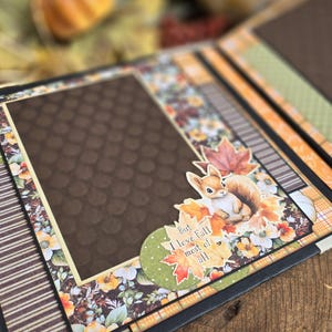 Autumn Greetings Album PDF Mini Album Tutorial Autumn Graphic 45- PDF ...