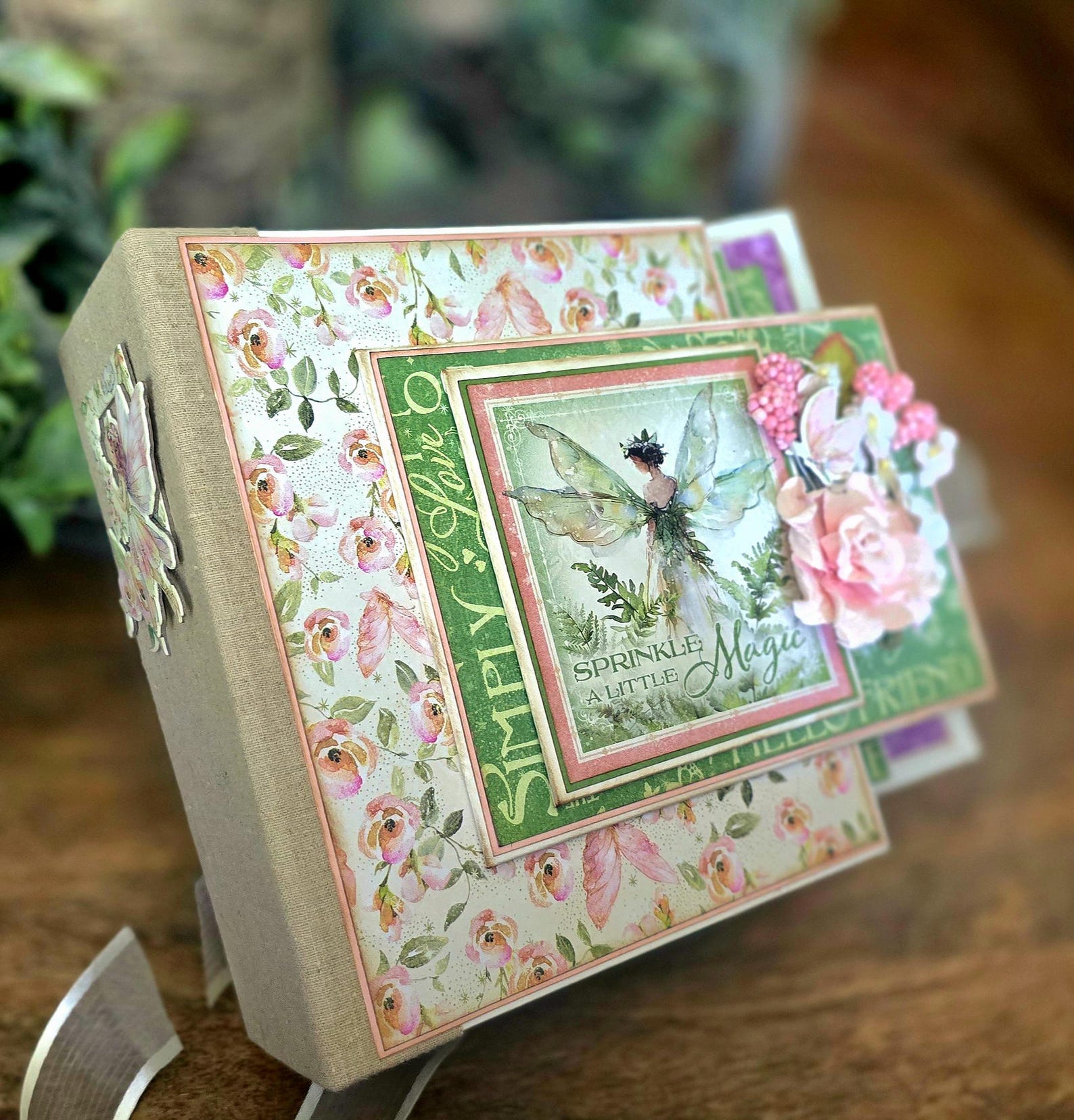 Fairy Boutique Album Tutorial PDF Mini Album Tutorial Graphic 45- PDF ...