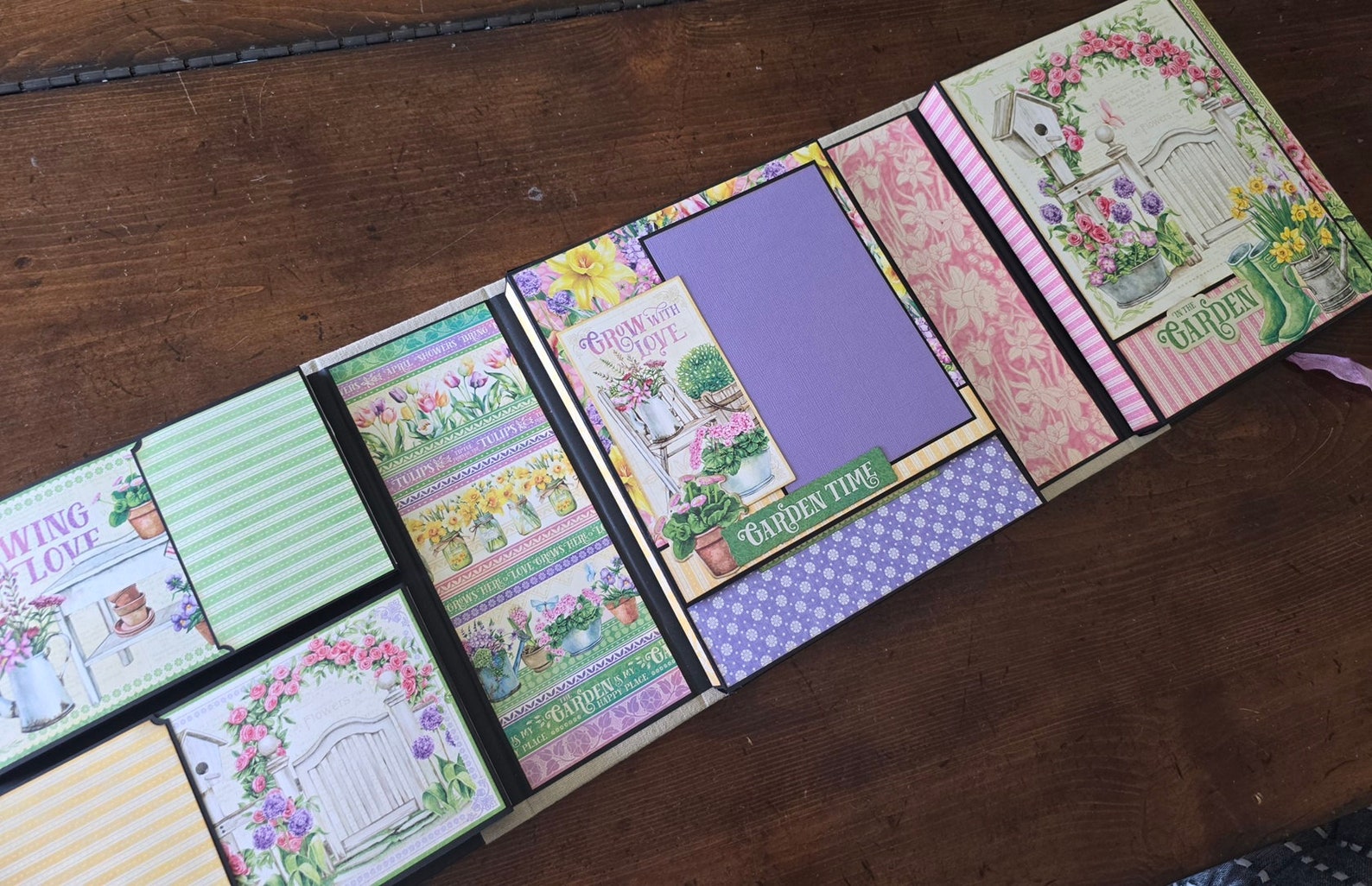 Album Tutorial Grow With Love PDF Folio Album Tutorial Spring Folio ...