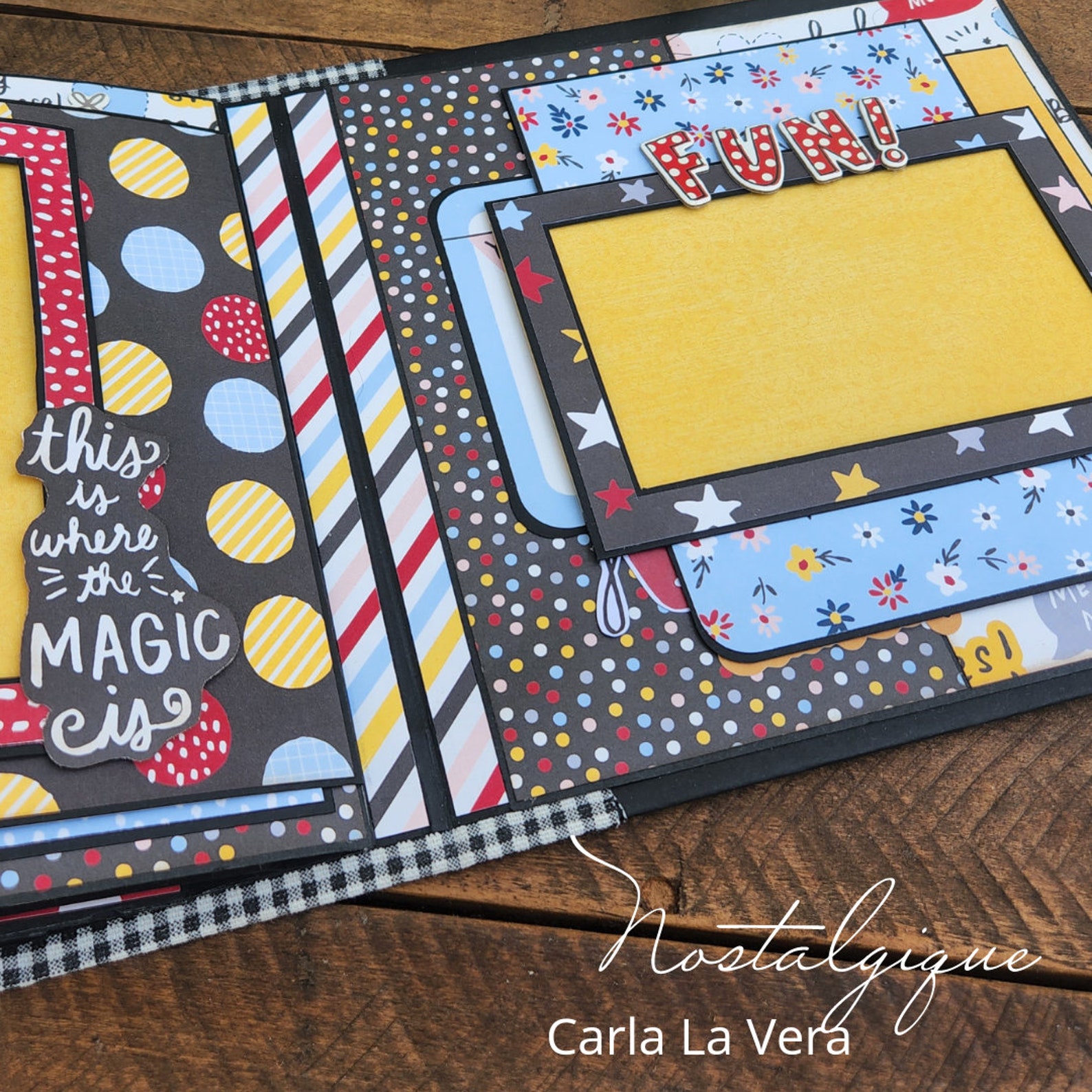 MAGIC Album Tutorial 8 1/2 X 8 1/2. Say Cheese - Etsy