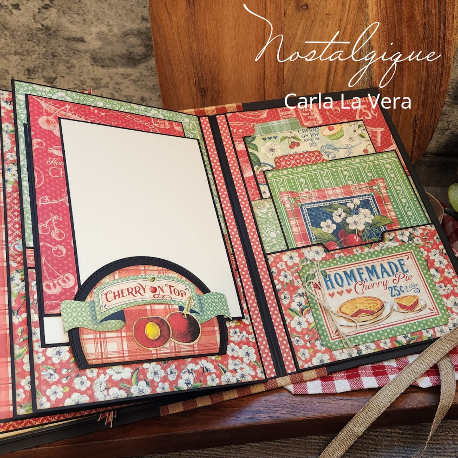 Album Tutorial Life is a Bowl of Cherries - Kitchen Album Tutorial ...