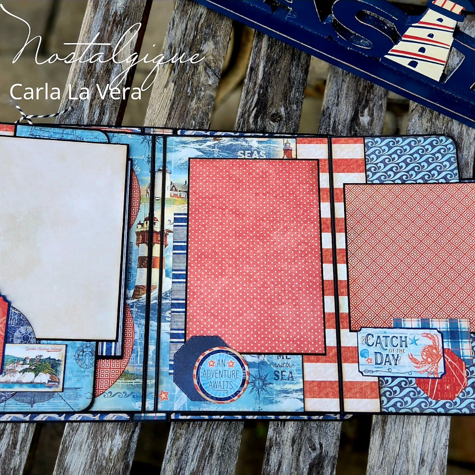 Summer Mini Album Summer Slim Album Handmade Mini Album - Etsy