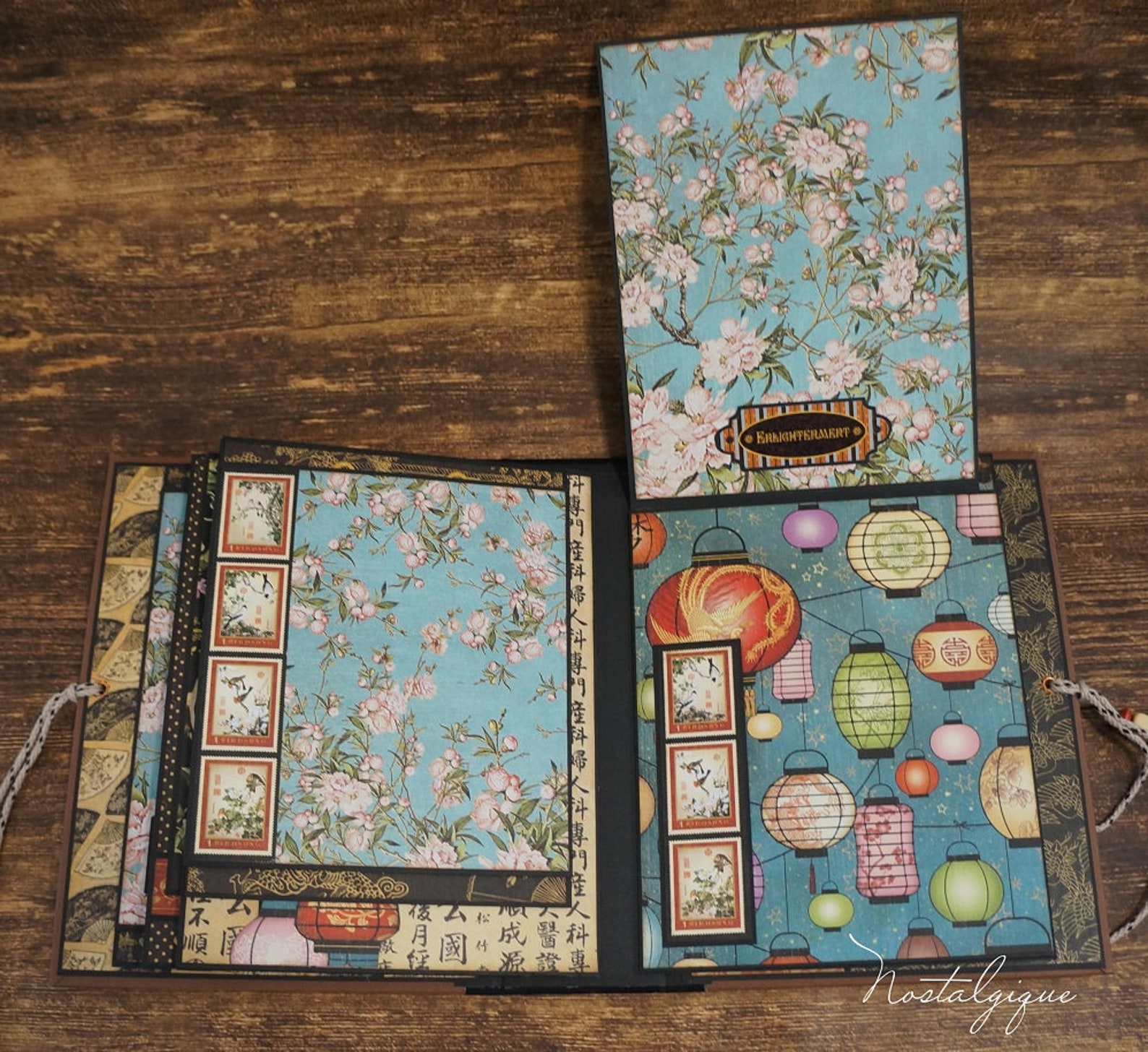 Bird Song Graphic 45 Mini Album Tutorial, Mini Album 6 1/2 X 8 1/2 Mini ...