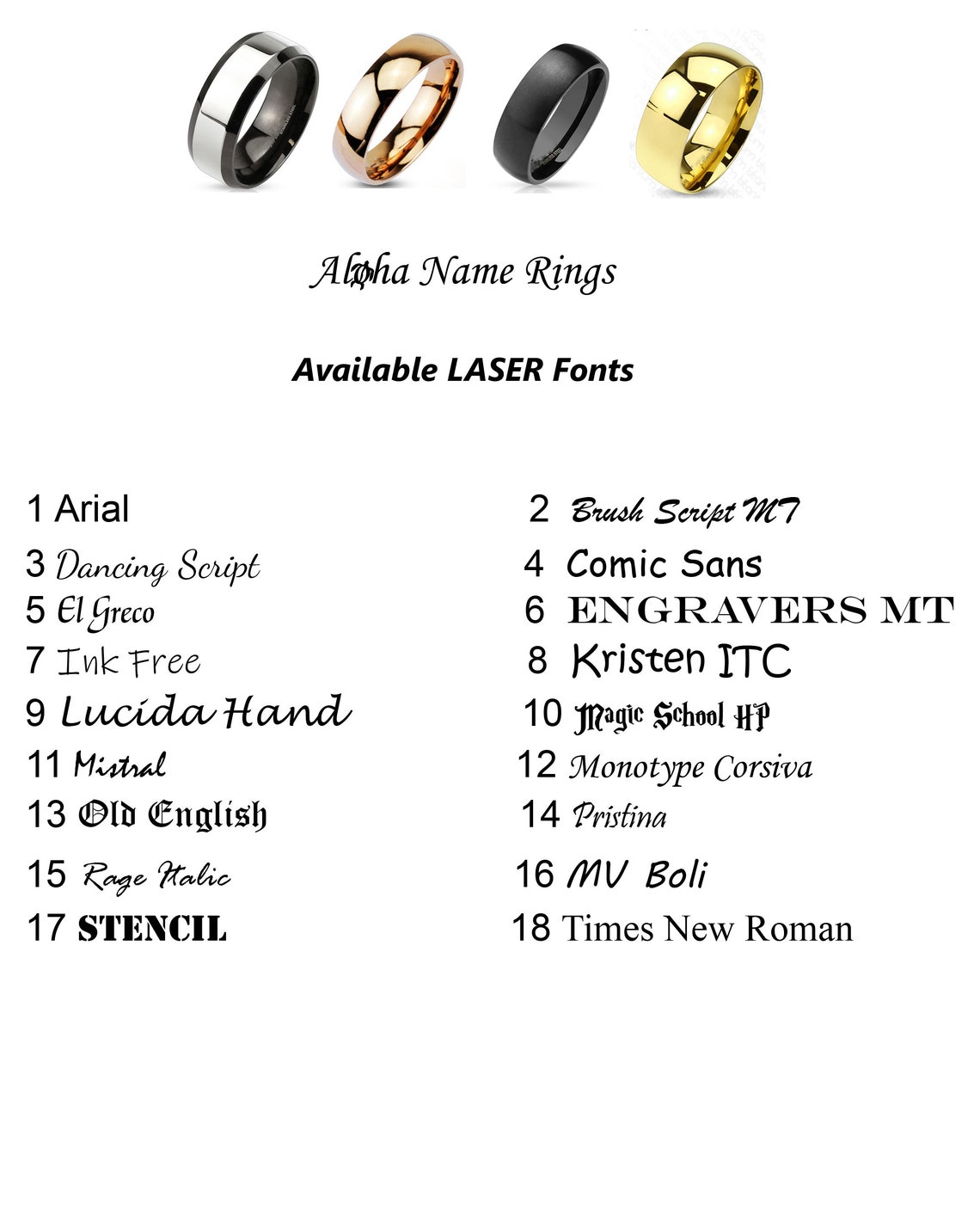 Steel & Gold Spinner Ring Optional LASER Engraving Available | Etsy