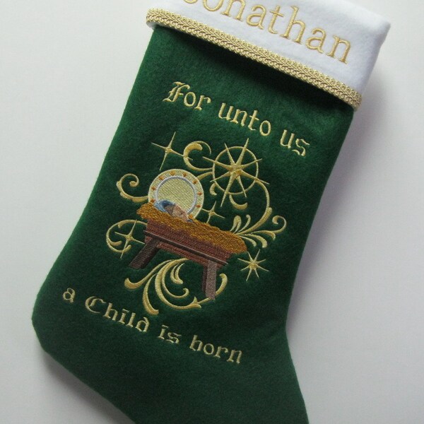 Handmade Stocking - Etsy