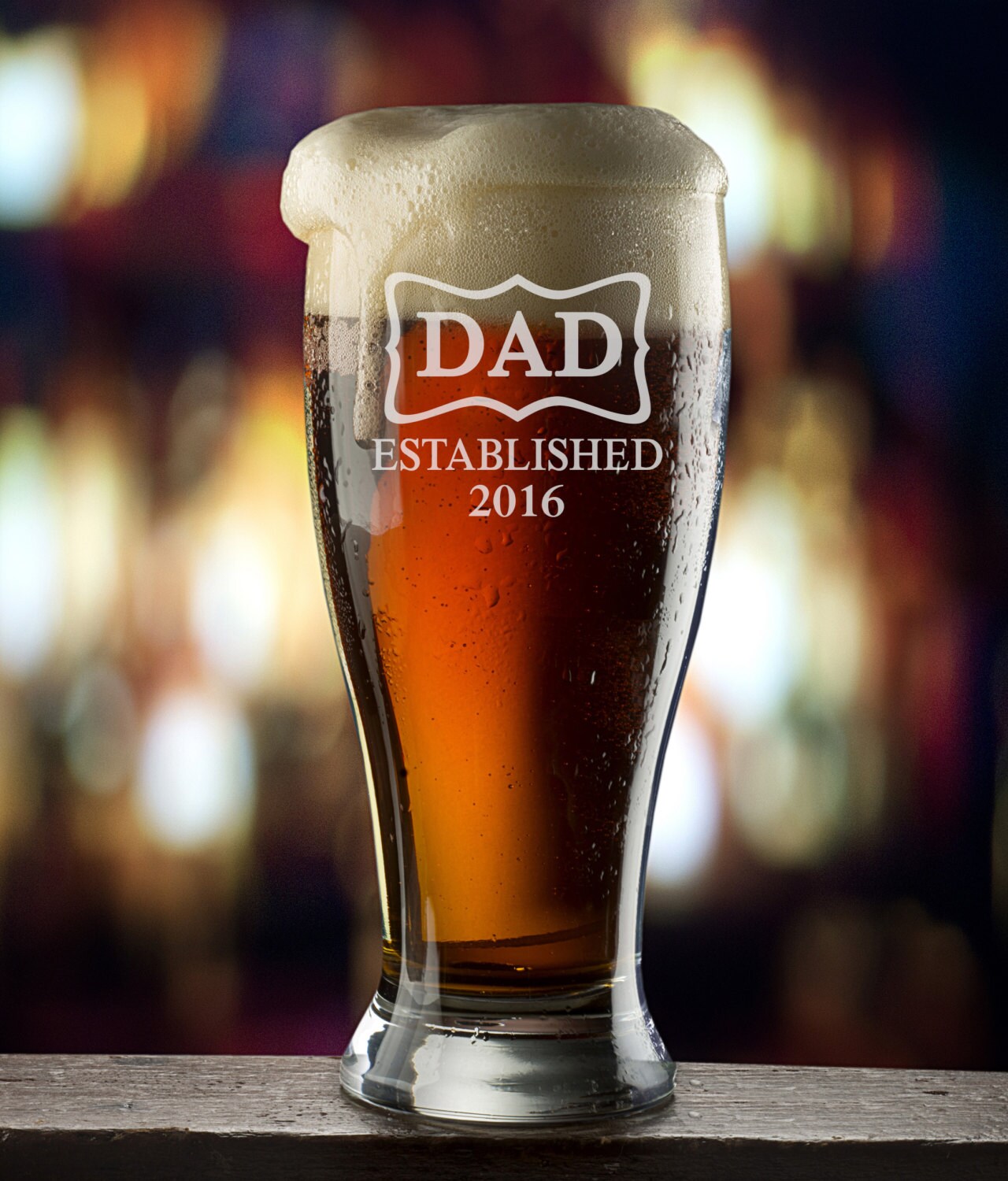 Personalized Engraved Pilsner Glass Beer Glass Groomsmen - Etsy