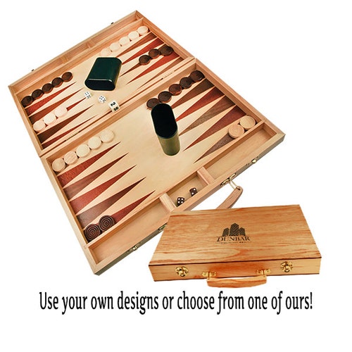 Personalized Backgammon Game Gift Set - Etsy