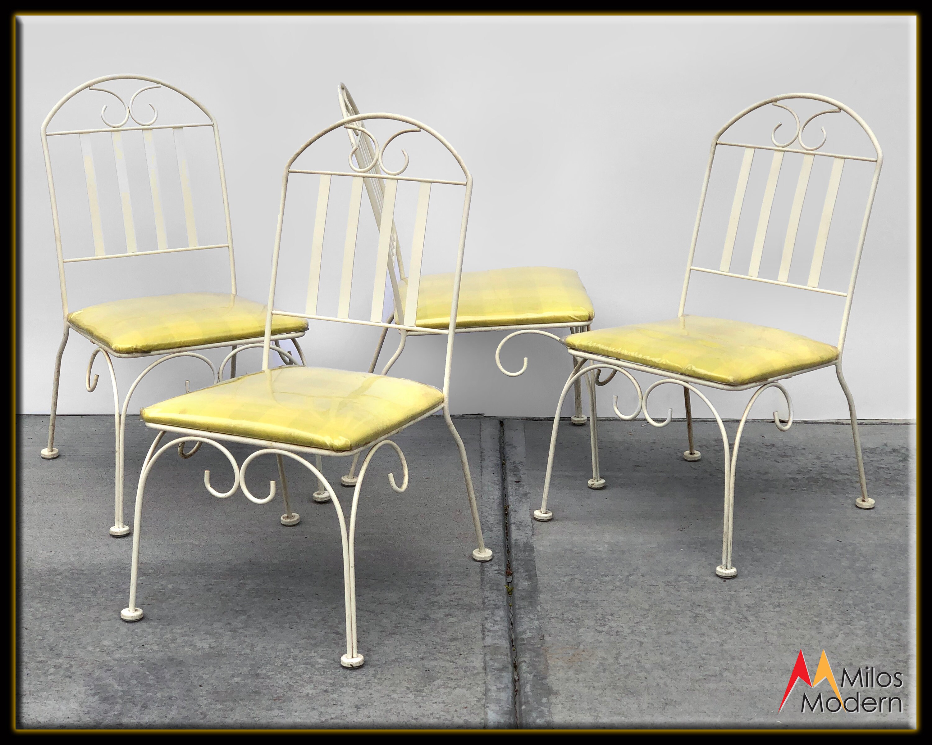 Sunbeam wrought iron patio furniture store