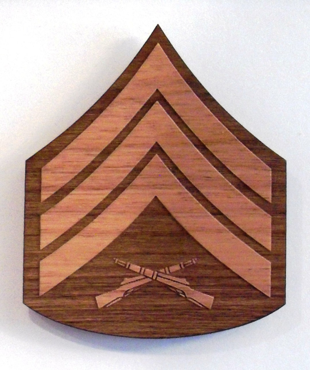 USMC Sergeant Insignia Wooden Fridge Magnet - Etsy