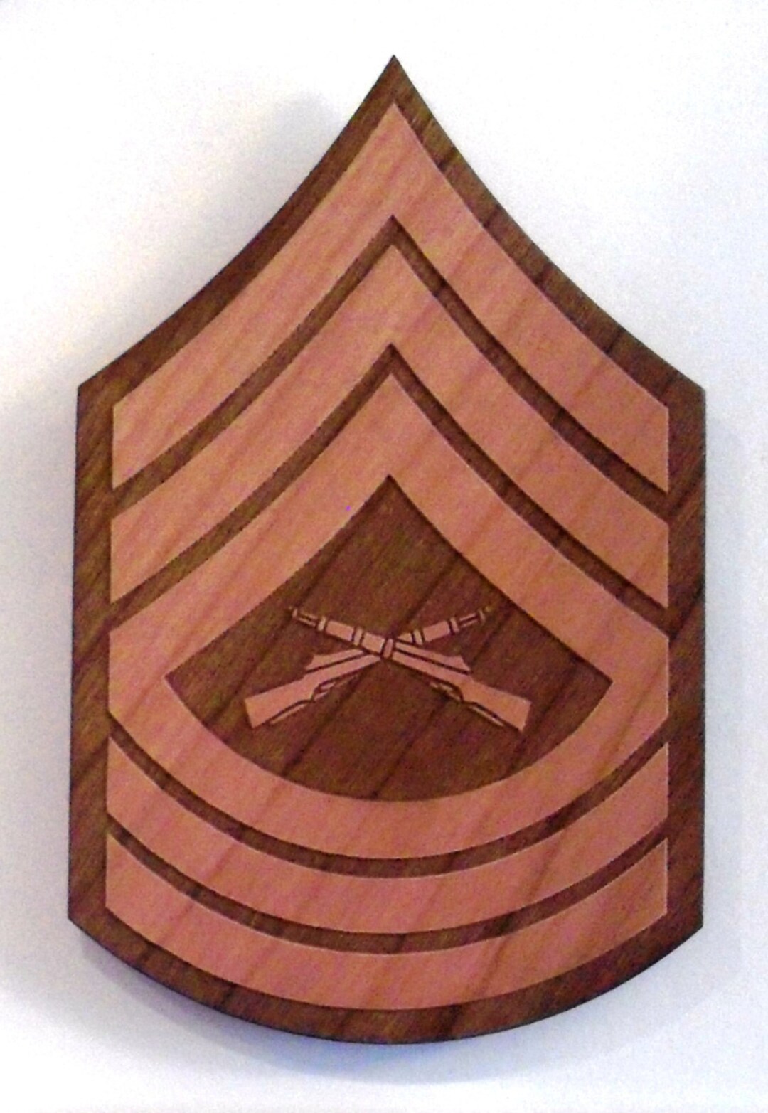 USMC Master Sergeant Insignia Wooden Fridge Magnet - Etsy