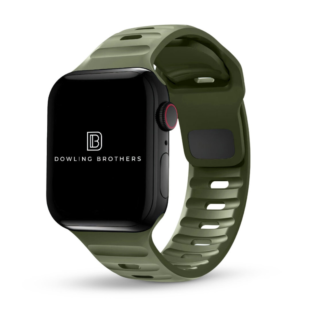Olive Green Watch Strap Designed for Apple Watch Ultra 42MM 44MM 45MM ...