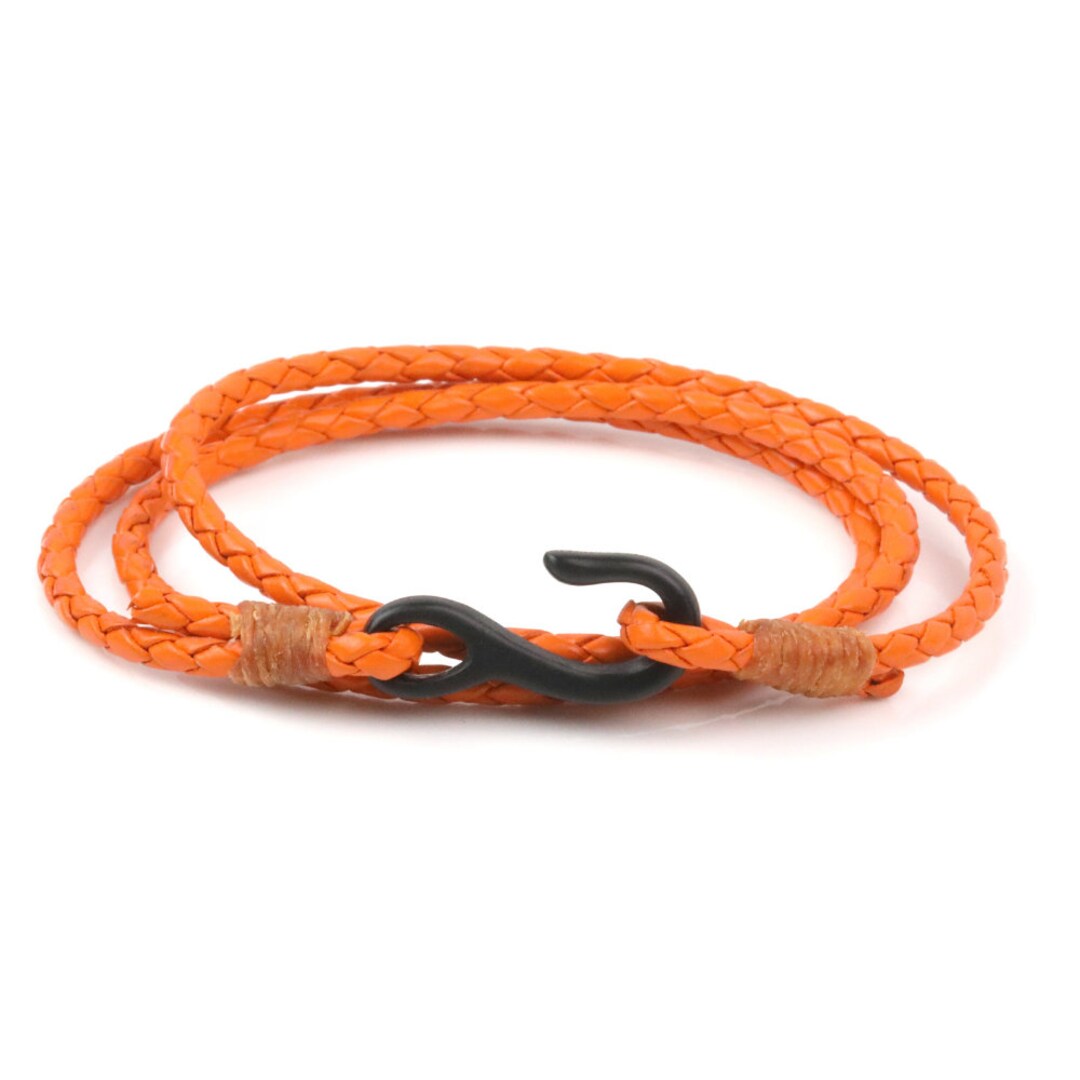 Orange Leather Kyoto Triple Wrap Hook Bracelet by Dowling Brothers - Etsy