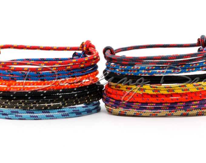 Handmade Adjustable Sliding Knot Wrap Rope Bracelet - Etsy