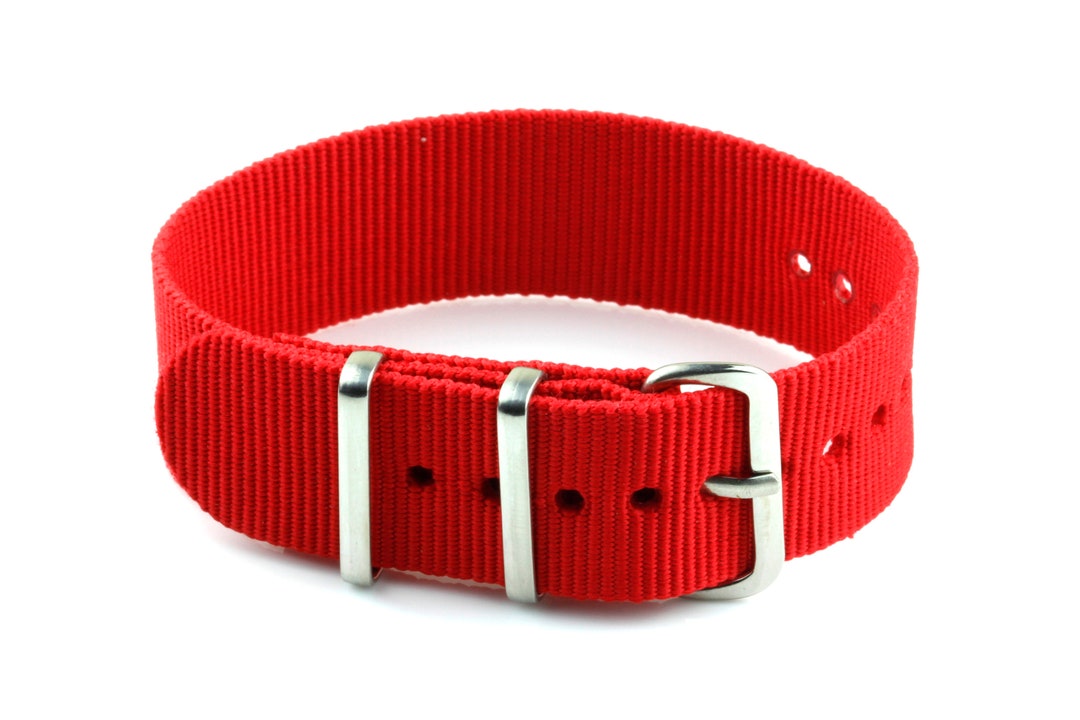 Red Timex Weekender Watch Strap Replacement Nylon 20MM Full Size - Etsy