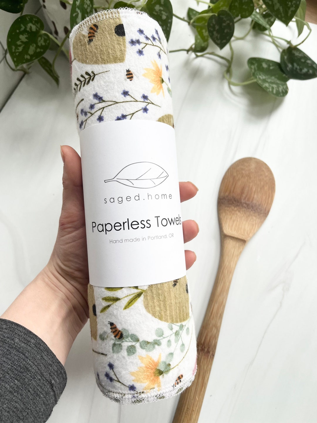 Roll of Paperless Towels, Surprise Me Mix, Washable, Reusable Paper ...