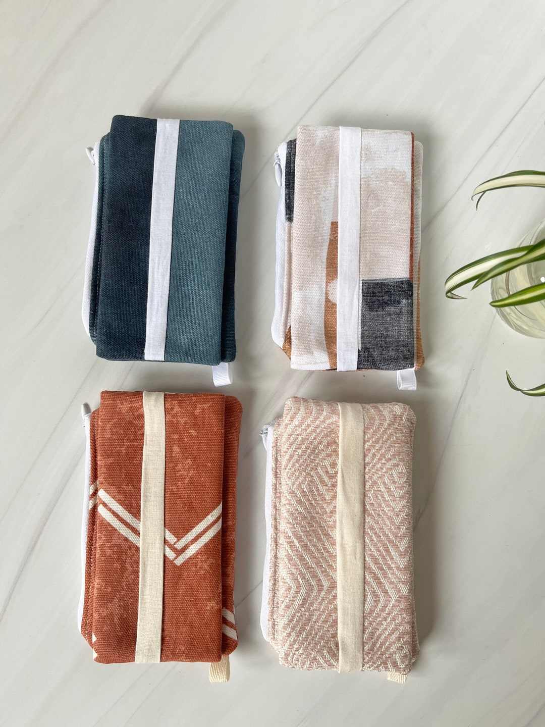 Travel Tissue Pouch and Storage System for Cloth Travel Tissues ...