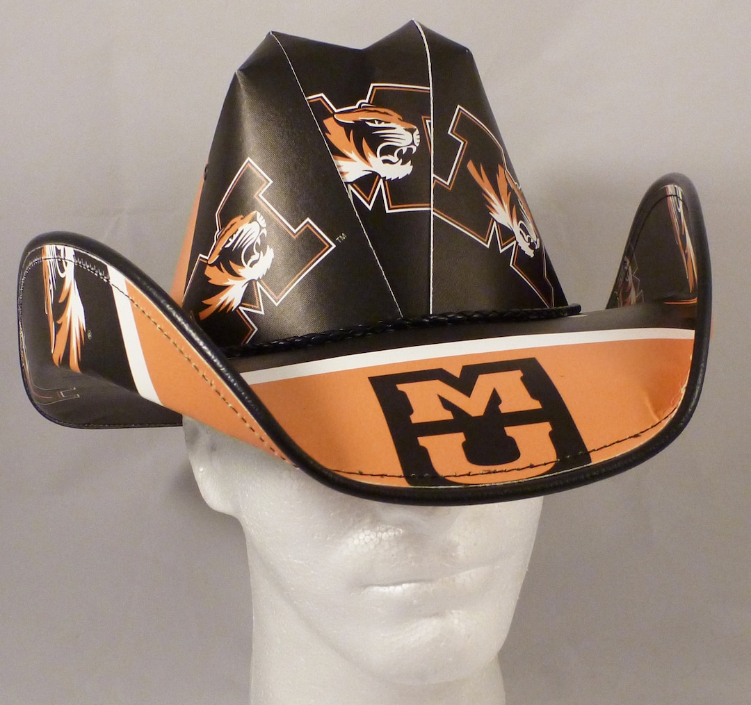 Missouri Tigers Cowboy Hats Made From Officially Licensed Materials. - Etsy