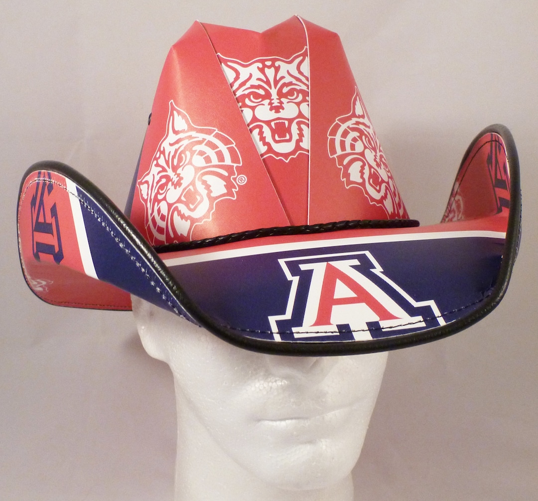 Arizona Wildcats Cowboy Hats Made From Officially Licensed Materials ...
