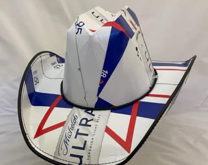 Beer Box Cowboy Hats. Made From Recycled Michelob Ultra Beer Boxes ...