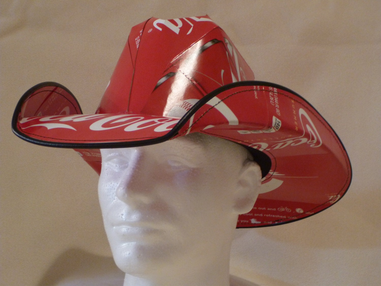 Cola Box Cowboy Hats. Made from recycled Coke Coca Cola boxes. | Etsy