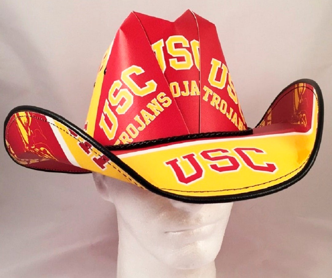 USC Trojans Cowboy Hats Made From Officially Licensed Materials. - Etsy